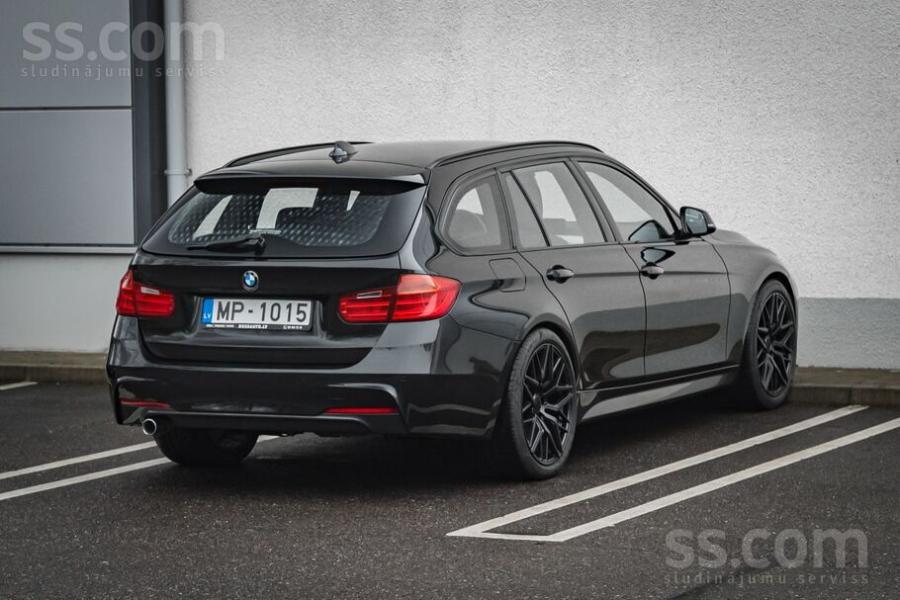 Black BMW 318 2013 in Riga, with an engine capacity of 2.00 L and mileage of 0 thousand km for 10650 €, photo 4 on AUTOMOTO.COM.LV