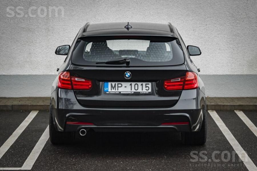 Black BMW 318 2013 in Riga, with an engine capacity of 2.00 L and mileage of 0 thousand km for 10650 €, photo 5 on AUTOMOTO.COM.LV