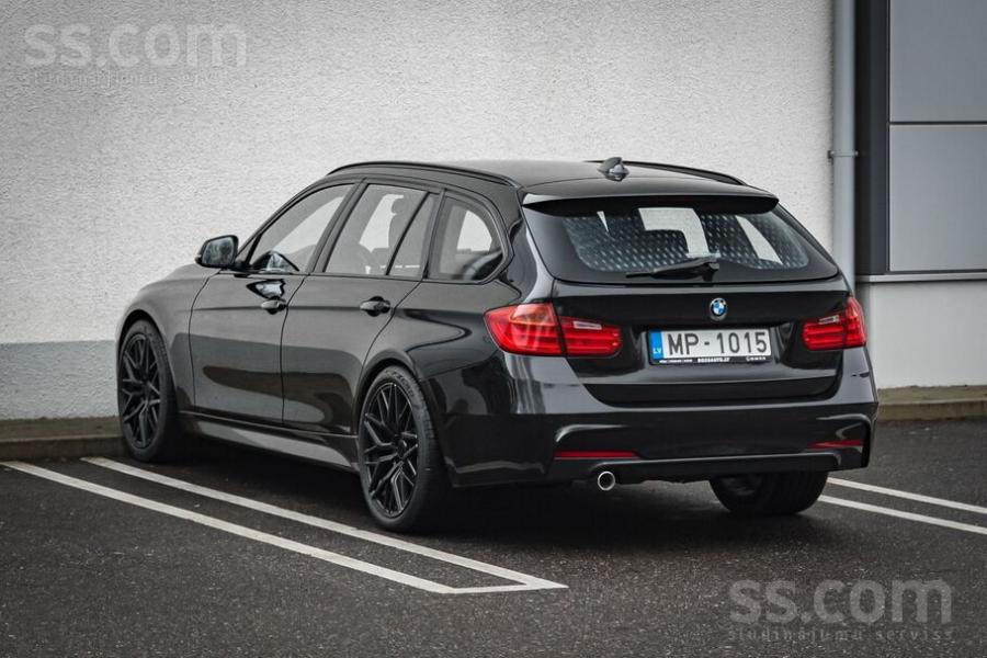 Black BMW 318 2013 in Riga, with an engine capacity of 2.00 L and mileage of 0 thousand km for 10650 €, photo 6 on AUTOMOTO.COM.LV