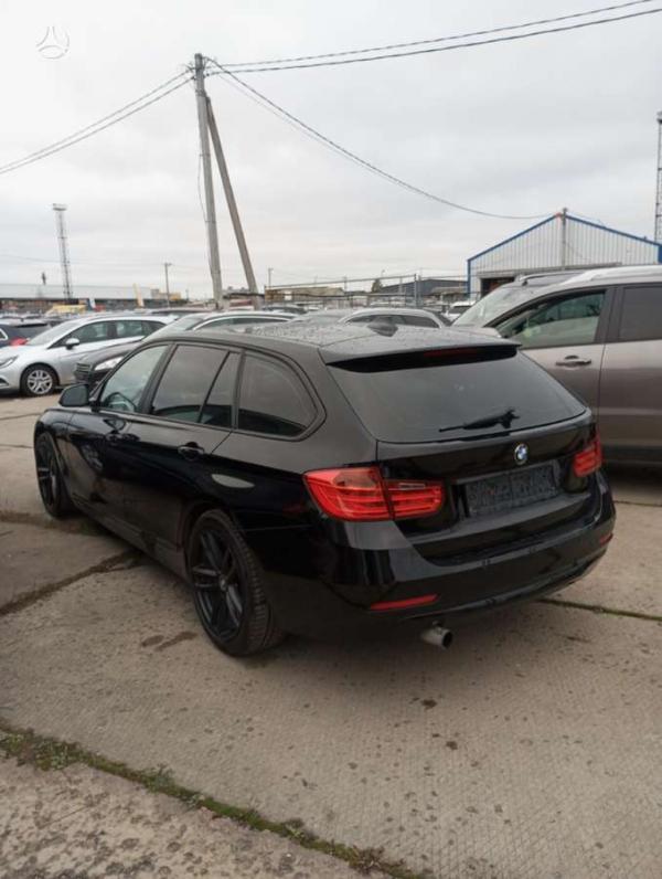 Black BMW 318 2013 in Kaunas, with an engine capacity of 2.00 L and mileage of 164 thousand km for 6800 €, photo 7 on AUTOMOTO.COM.LV