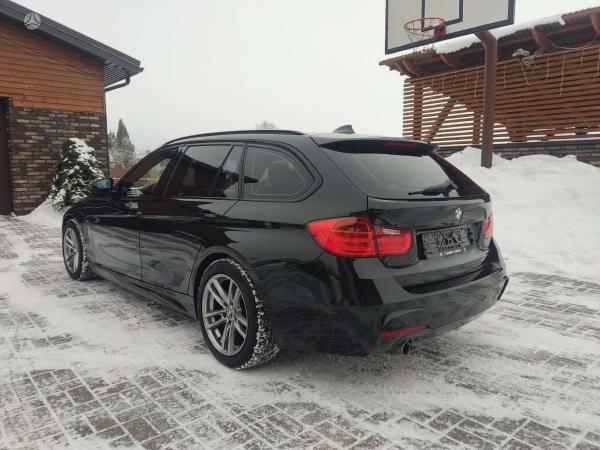 Black BMW 318 2013 in Pakruojis, with an engine capacity of 2.00 L and mileage of 274 thousand km for 7350 €, photo 3 on AUTOMOTO.COM.LV