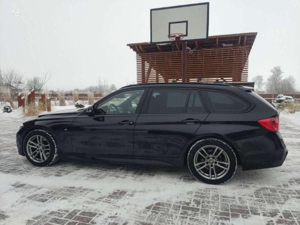 Black BMW 318 2013 in Pakruojis, with an engine capacity of 2.00 L and mileage of 274 thousand km for 7350 €, photo 7 on AUTOMOTO.COM.LV