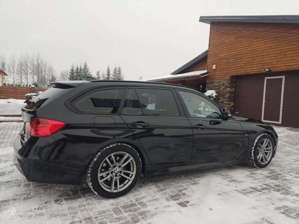 Black BMW 318 2013 in Pakruojis, with an engine capacity of 2.00 L and mileage of 274 thousand km for 7350 €, photo 8 on AUTOMOTO.COM.LV