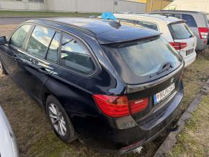 Black BMW 318 2013 in Vilnius, with an engine capacity of 2.00 L and mileage of 320 thousand km for 3950 €, photo 6 on AUTOMOTO.COM.LV