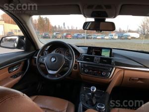Black BMW 318 2013 in Cesis, with an engine capacity of 2.00 L and mileage of 0 thousand km for 8900 €, photo 6 on AUTOMOTO.COM.LV