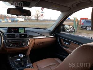 Black BMW 318 2013 in Cesis, with an engine capacity of 2.00 L and mileage of 0 thousand km for 8900 €, photo 7 on AUTOMOTO.COM.LV