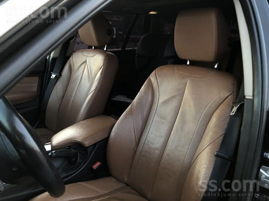 Black BMW 318 2013 in Cesis, with an engine capacity of 2.00 L and mileage of 0 thousand km for 8900 €, photo 8 on AUTOMOTO.COM.LV