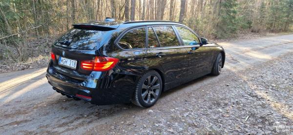 Black BMW 318 2013 in Marijampole, with an engine capacity of 1.80 L and mileage of 333 thousand km for 8500 €, photo 3 on AUTOMOTO.COM.LV