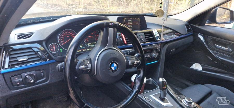 Black BMW 318 2013 in Marijampole, with an engine capacity of 1.80 L and mileage of 333 thousand km for 8500 €, photo 13 on AUTOMOTO.COM.LV