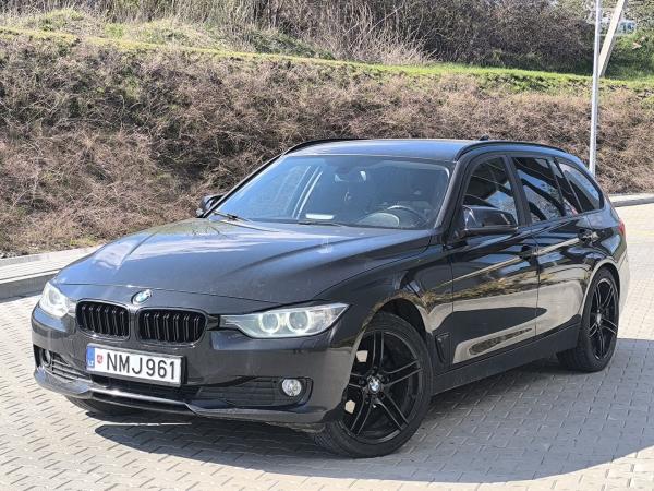 Black BMW 318 2013 in Vilnius, with an engine capacity of 2.00 L and mileage of 315 thousand km for 7000 €, photo 1 on AUTOMOTO.COM.LV