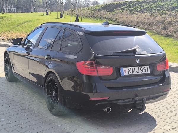 Black BMW 318 2013 in Vilnius, with an engine capacity of 2.00 L and mileage of 315 thousand km for 7000 €, photo 3 on AUTOMOTO.COM.LV