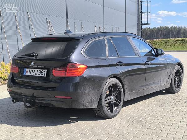 Black BMW 318 2013 in Vilnius, with an engine capacity of 2.00 L and mileage of 315 thousand km for 7000 €, photo 4 on AUTOMOTO.COM.LV