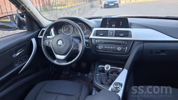 Black BMW 318 2013 in Rezekne, with an engine capacity of 2.00 L and mileage of 320 thousand km for 7000 €, photo 8 on AUTOMOTO.COM.LV