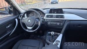Black BMW 318 2013 in Rezekne, with an engine capacity of 2.00 L and mileage of 320 thousand km for 7000 €, photo 9 on AUTOMOTO.COM.LV