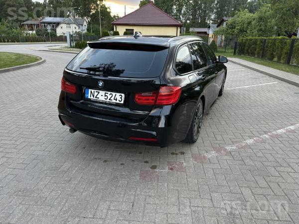 Black BMW 318 2013 in Valmiera, with an engine capacity of 2.00 L and mileage of 298 thousand km for 9500 €, photo 8 on AUTOMOTO.COM.LV