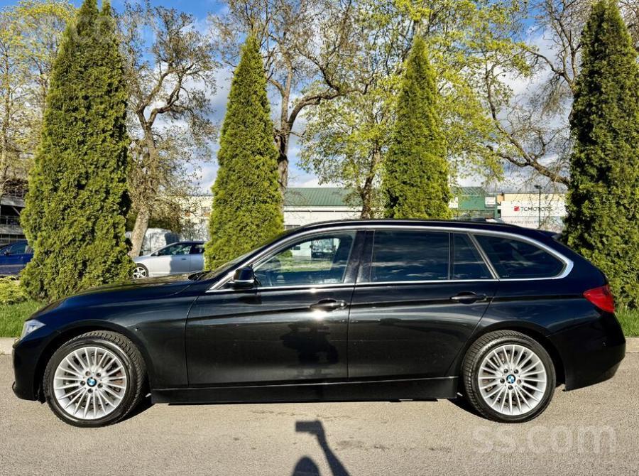 Black BMW 318 2013 in Riga, with an engine capacity of 2.00 L and mileage of 355 thousand km for 5550 €, photo 3 on AUTOMOTO.COM.LV