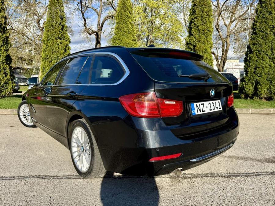 Black BMW 318 2013 in Riga, with an engine capacity of 2.00 L and mileage of 355 thousand km for 5550 €, photo 4 on AUTOMOTO.COM.LV