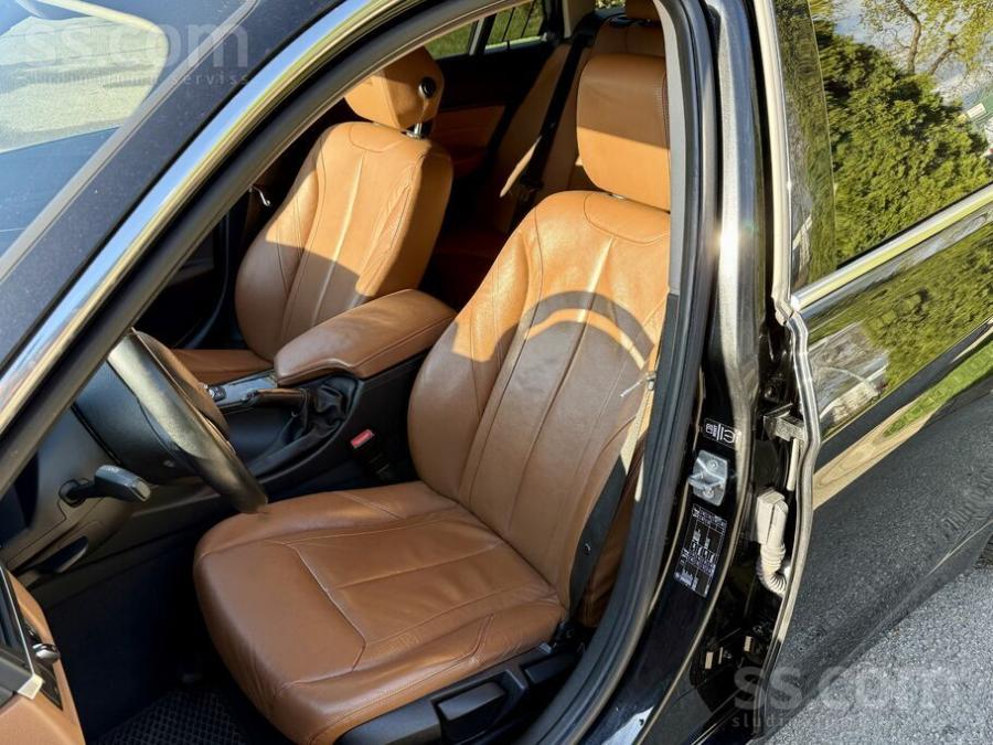 Black BMW 318 2013 in Riga, with an engine capacity of 2.00 L and mileage of 355 thousand km for 5550 €, photo 17 on AUTOMOTO.COM.LV