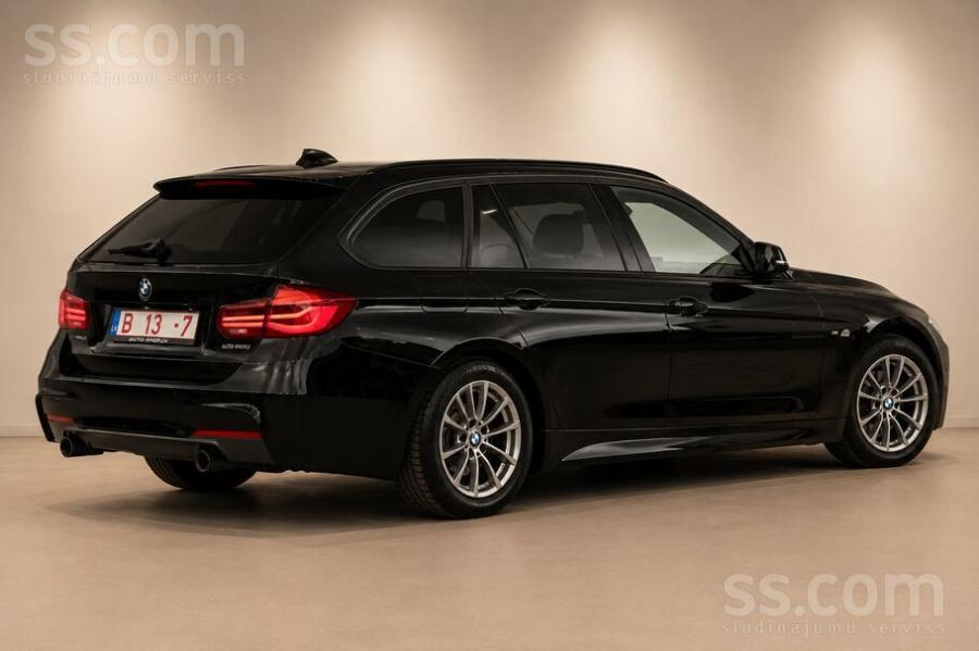 Black BMW 318 2013 in Tukums, with an engine capacity of 2.00 L and mileage of 243 thousand km for 10900 €, photo 6 on AUTOMOTO.COM.LV