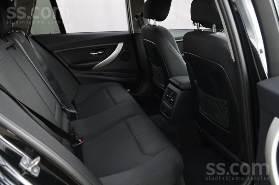 Black BMW 318 2013 in Tukums, with an engine capacity of 2.00 L and mileage of 243 thousand km for 10900 €, photo 8 on AUTOMOTO.COM.LV