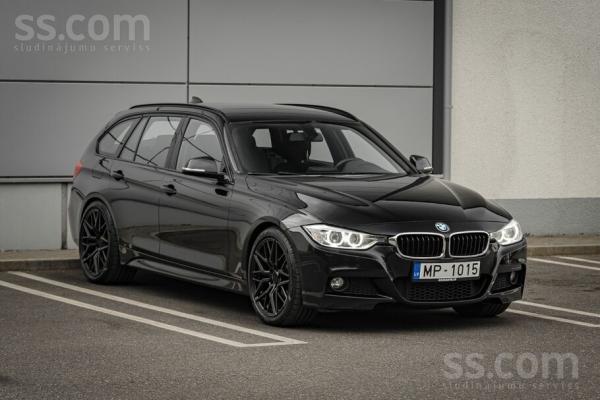 Black BMW 318 2013 in Riga, with an engine capacity of 2.00 L and mileage of 309 thousand km for 9350 €, photo 3 on AUTOMOTO.COM.LV