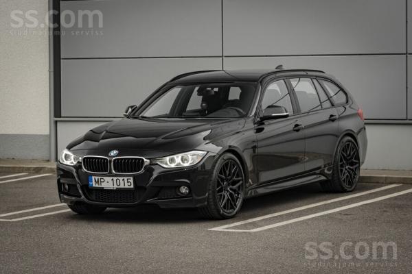 Black BMW 318 2013 in Riga, with an engine capacity of 2.00 L and mileage of 309 thousand km for 9350 €, photo 1 on AUTOMOTO.COM.LV