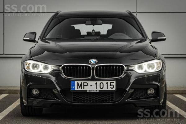 Black BMW 318 2013 in Riga, with an engine capacity of 2.00 L and mileage of 309 thousand km for 9350 €, photo 2 on AUTOMOTO.COM.LV