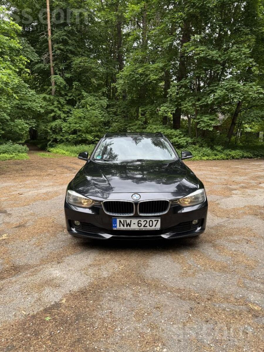 Black BMW 318 2013 in Riga, with an engine capacity of 1.90 L and mileage of 227 thousand km for 7000 €, photo 1 on AUTOMOTO.COM.LV
