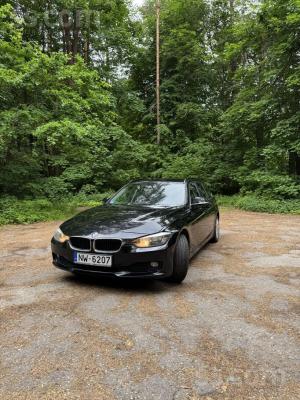 Black BMW 318 2013 in Riga, with an engine capacity of 1.90 L and mileage of 227 thousand km for 7000 €, photo 7 on AUTOMOTO.COM.LV