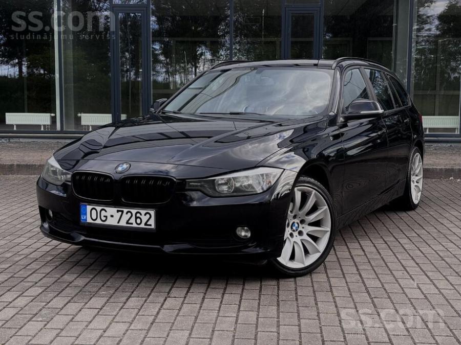Black BMW 318 2013 in Tukums, with an engine capacity of 2.00 L and mileage of 310 thousand km for 4800 €, photo 1 on AUTOMOTO.COM.LV