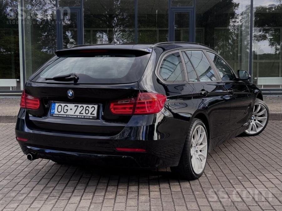 Black BMW 318 2013 in Tukums, with an engine capacity of 2.00 L and mileage of 310 thousand km for 4800 €, photo 4 on AUTOMOTO.COM.LV