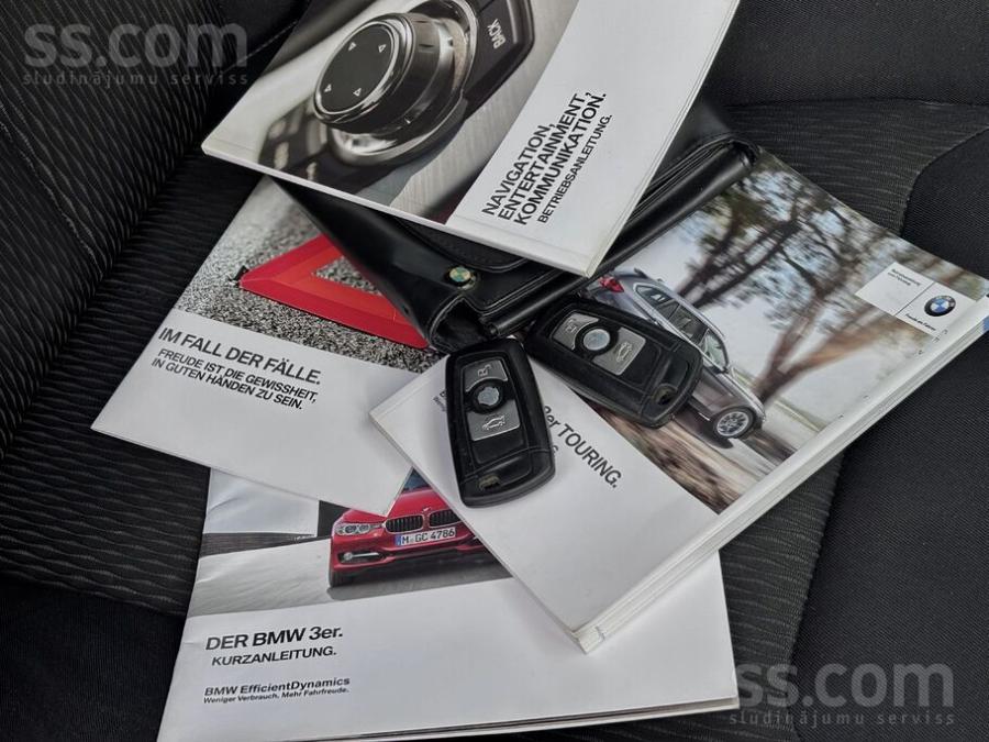 Black BMW 318 2013 in Tukums, with an engine capacity of 2.00 L and mileage of 310 thousand km for 4800 €, photo 7 on AUTOMOTO.COM.LV