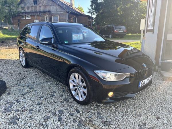 Black BMW 318 2013 in Rezekne, with an engine capacity of 2.00 L and mileage of 322 thousand km for 6499 €, photo 2 on AUTOMOTO.COM.LV