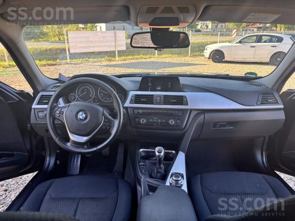 Black BMW 318 2013 in Rezekne, with an engine capacity of 2.00 L and mileage of 322 thousand km for 6499 €, photo 4 on AUTOMOTO.COM.LV