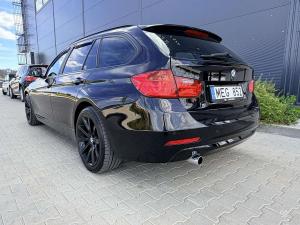 Black BMW 318 2013 in Vilnius, with an engine capacity of 2.00 L and mileage of 379 thousand km for 6900 €, photo 5 on AUTOMOTO.COM.LV