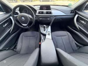 Black BMW 318 2013 in Vilnius, with an engine capacity of 2.00 L and mileage of 379 thousand km for 6900 €, photo 7 on AUTOMOTO.COM.LV