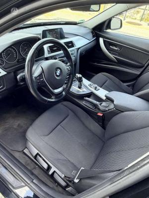 Black BMW 318 2013 in Vilnius, with an engine capacity of 2.00 L and mileage of 379 thousand km for 6900 €, photo 8 on AUTOMOTO.COM.LV