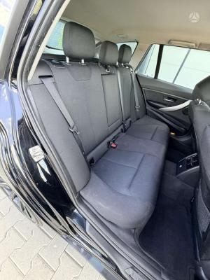 Black BMW 318 2013 in Vilnius, with an engine capacity of 2.00 L and mileage of 379 thousand km for 6900 €, photo 10 on AUTOMOTO.COM.LV
