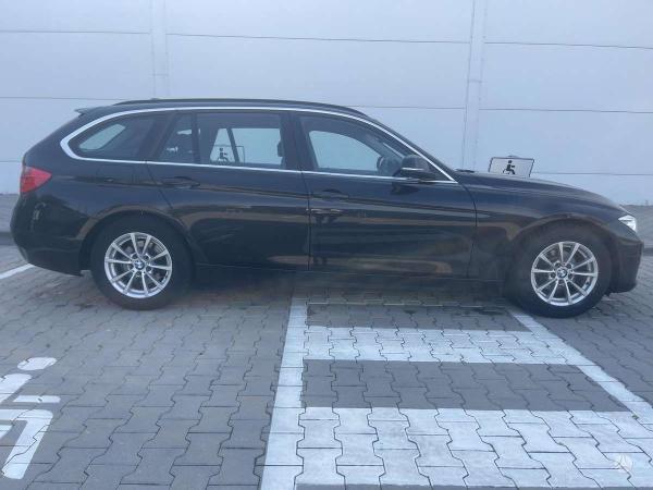 Black BMW 318 2013 in Kaunas, with an engine capacity of 2.00 L and mileage of 274 thousand km for 6950 €, photo 8 on AUTOMOTO.COM.LV
