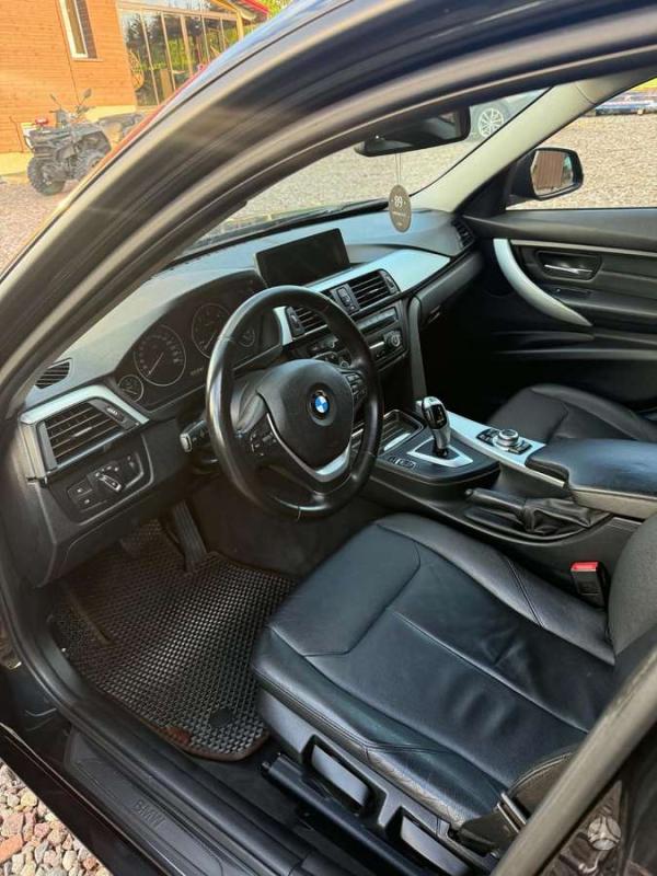 Black BMW 318 2013 in Skuodas, with an engine capacity of 2.00 L and mileage of 323 thousand km for 6700 €, photo 6 on AUTOMOTO.COM.LV