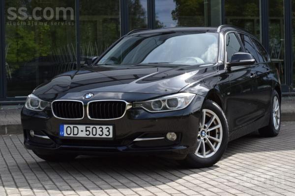 Black BMW 318 2013 in Tukums, with an engine capacity of 2.00 L and mileage of 273 thousand km for 7099 €, photo 2 on AUTOMOTO.COM.LV