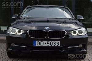 Black BMW 318 2013 in Tukums, with an engine capacity of 2.00 L and mileage of 273 thousand km for 7099 €, photo 4 on AUTOMOTO.COM.LV