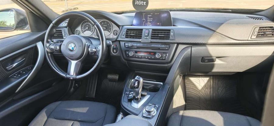 Black BMW 318 2013 in Kaunas, with an engine capacity of 2.00 L and mileage of 297 thousand km for 6900 €, photo 7 on AUTOMOTO.COM.LV