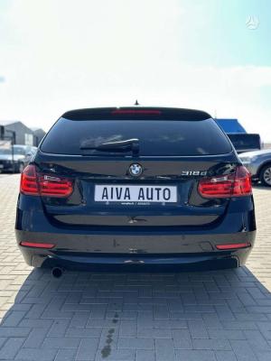Black BMW 318 2013 in Kaunas, with an engine capacity of 2.00 L and mileage of 236 thousand km for 7000 €, photo 12 on AUTOMOTO.COM.LV