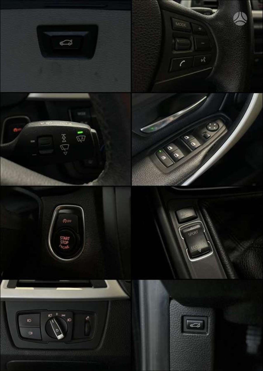 Black BMW 318 2013 in Kaunas, with an engine capacity of 2.00 L and mileage of 236 thousand km for 7000 €, photo 36 on AUTOMOTO.COM.LV