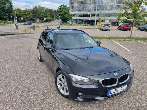 Black BMW 318 2013 in Vilnius, with an engine capacity of 2.00 L and mileage of 303 thousand km for 7100 €, photo 5 on AUTOMOTO.COM.LV