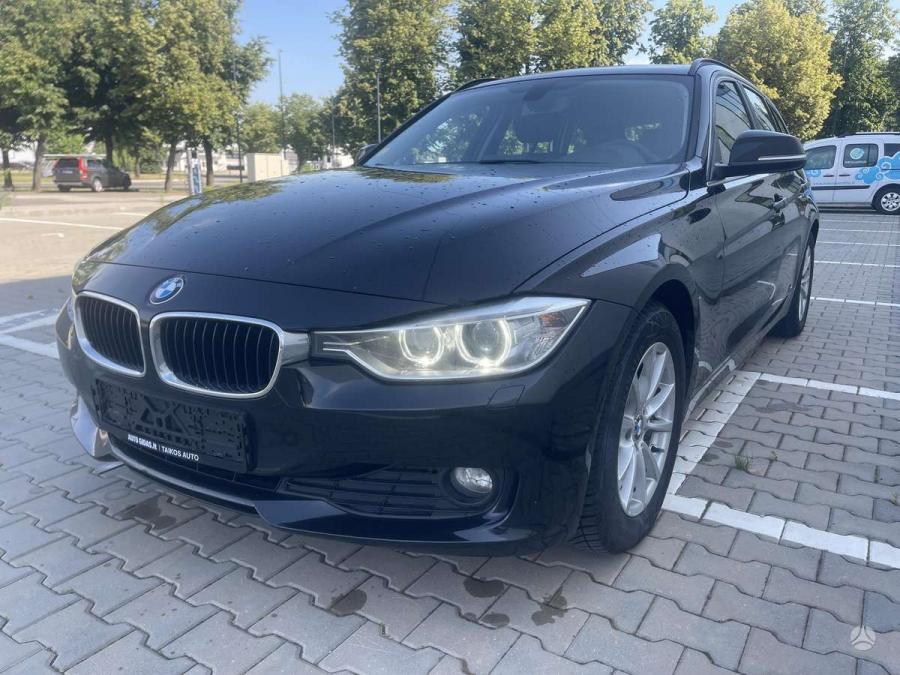Black BMW 318 2013 in Kaunas, with an engine capacity of 2.00 L and mileage of 274 thousand km for 6250 €, photo 1 on AUTOMOTO.COM.LV