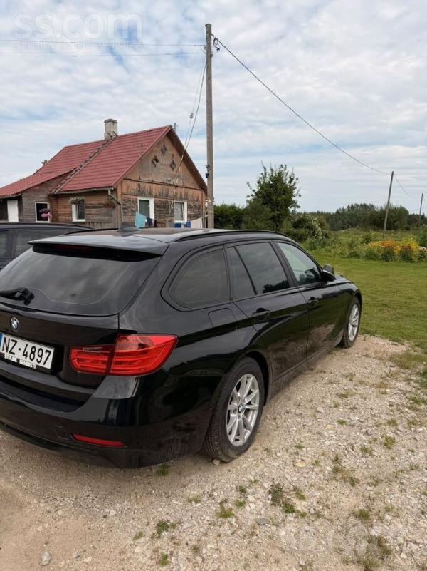 Black BMW 318 2013 in Aluksne, with an engine capacity of 2.00 L and mileage of 260 thousand km for 3500 €, photo 3 on AUTOMOTO.COM.LV