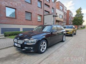 Melns BMW 318 2013 Liepāja, ar dzinēja tilpumu 2.00 L un nobraukumu 332 tūkst. km par 5700 €, foto  vietnē AUTOMOTO.COM.LV