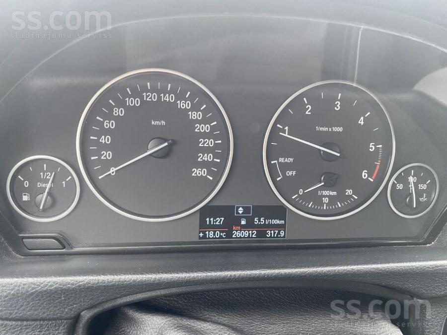 Melns BMW 318 2013 Rīga, ar dzinēja tilpumu 2.00 L un nobraukumu 261 tūkst. km par 8500 €, foto 13 vietnē AUTOMOTO.COM.LV